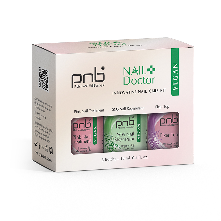 Лікувальна серія PNB Nail Doctor (арт.50753 ) Купити за ціною 475грн ...